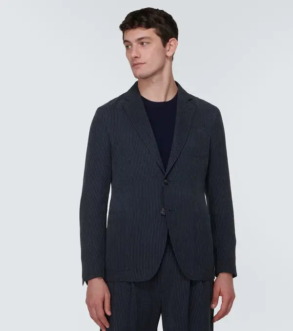Giorgio Armani Pinstripe Blazer