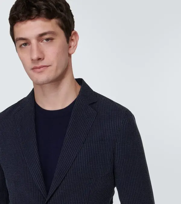 Giorgio Armani Pinstripe Blazer