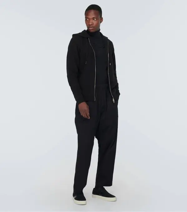 Sunspel Loopback Cotton Hoodie