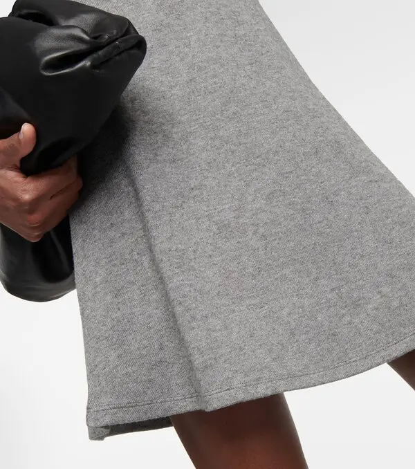 Vince Mock Neck Mini Dress