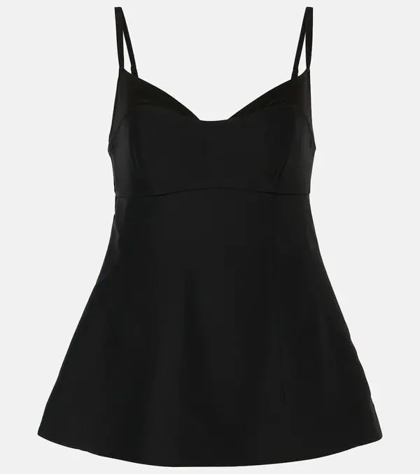 Co Crepe Top - Black