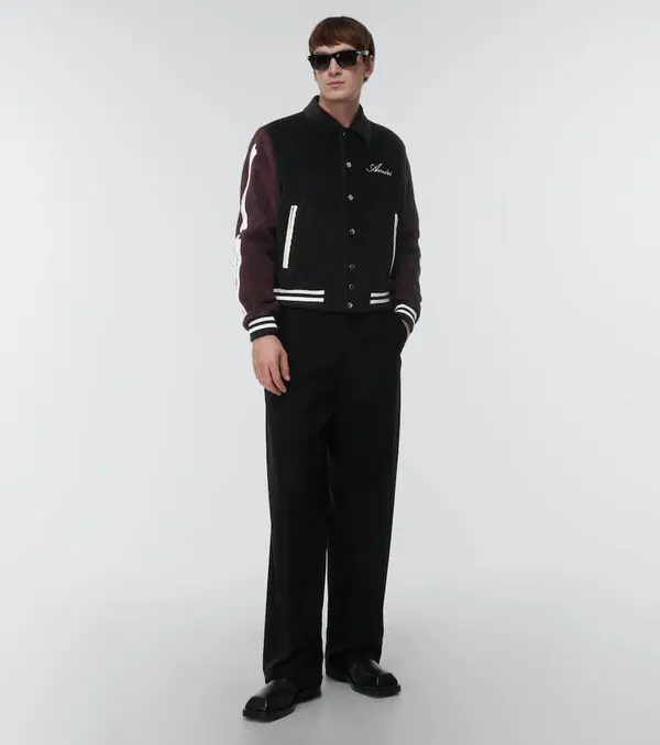 Amiri Corduroy Varsity Jacket