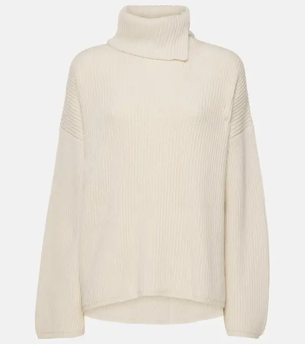 JOSEPH Wool, Cashmere, And Silk Turtleneck Sweater