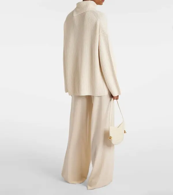 JOSEPH Wool, Cashmere, And Silk Turtleneck Sweater