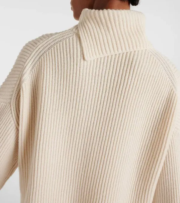 JOSEPH Wool, Cashmere, And Silk Turtleneck Sweater