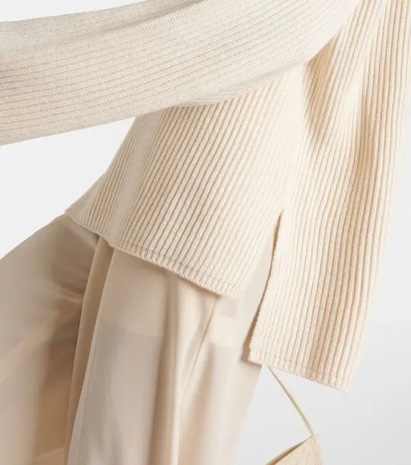 JOSEPH Wool, Cashmere, And Silk Turtleneck Sweater