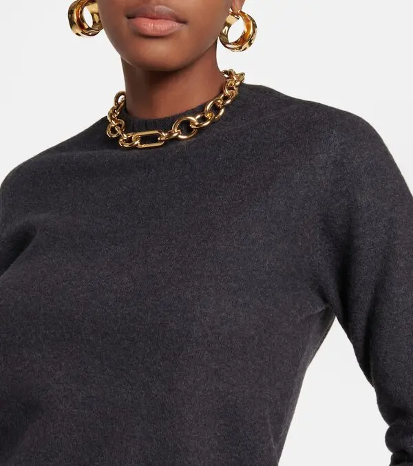 JIL SANDER Crew-neck Wool Sweater - Grey