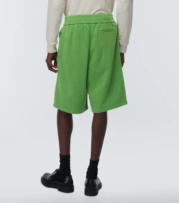 Versace Cotton Jersey Shorts