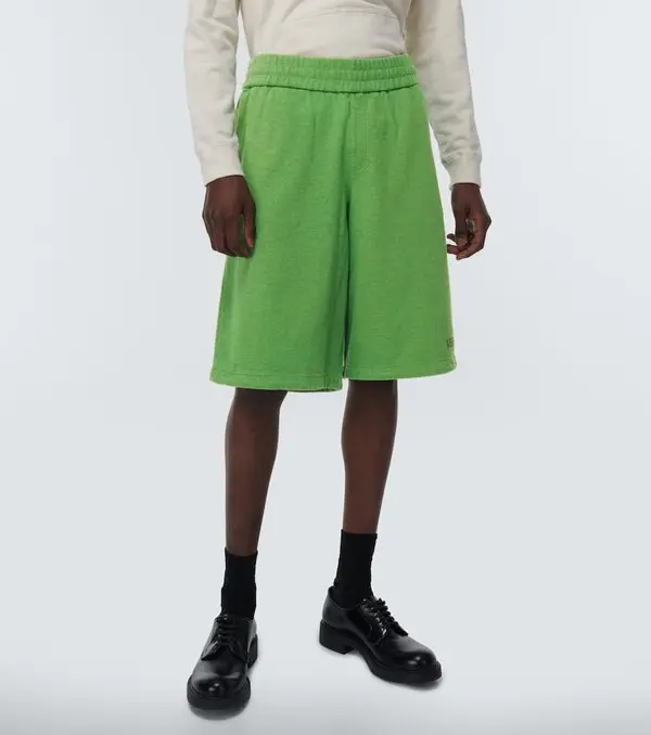 Versace Cotton Jersey Shorts