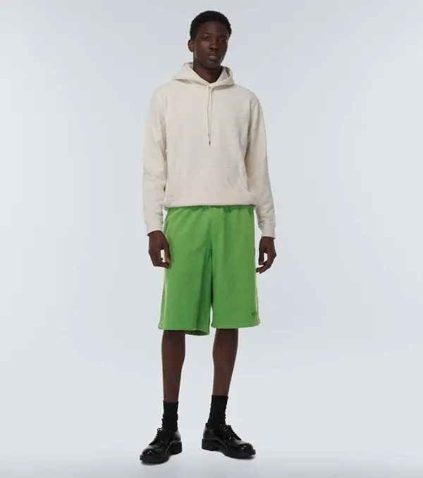Versace Cotton Jersey Shorts