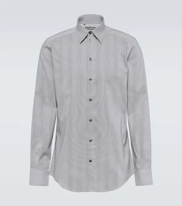 Dolce & Gabbana Cotton Shirt - Grey