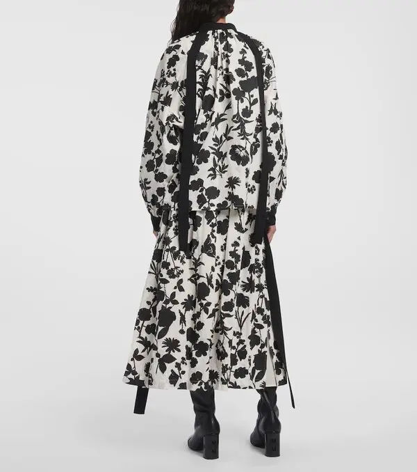Max Mara Gaetana Floral Top