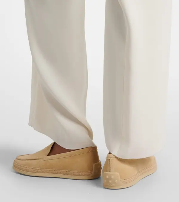 TOD'S Suede Espadrilles