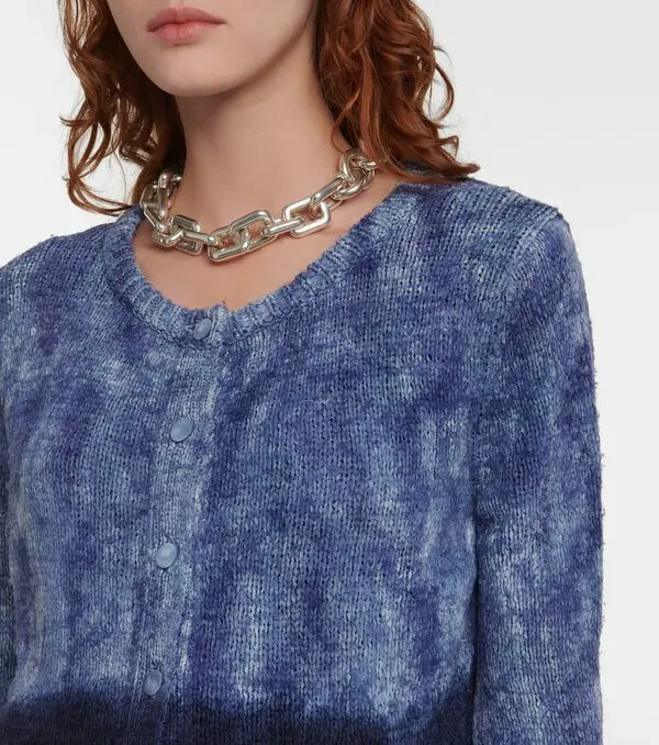 Altuzarra Stiles Tie-dye Silk Cardigan