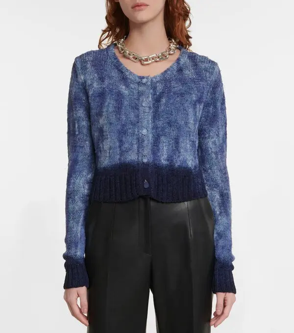 Altuzarra Stiles Tie-dye Silk Cardigan