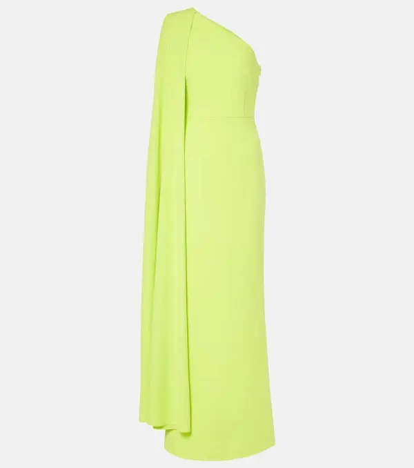 Rebecca Vallance Aria One-shoulder Gown - Yellow