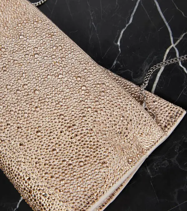 CHRISTIAN LOUBOUTIN Loubitwist Small Embellished Clutch