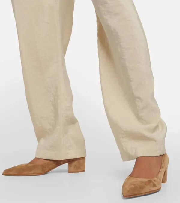 GIANVITO ROSSI Piper Suede Pumps