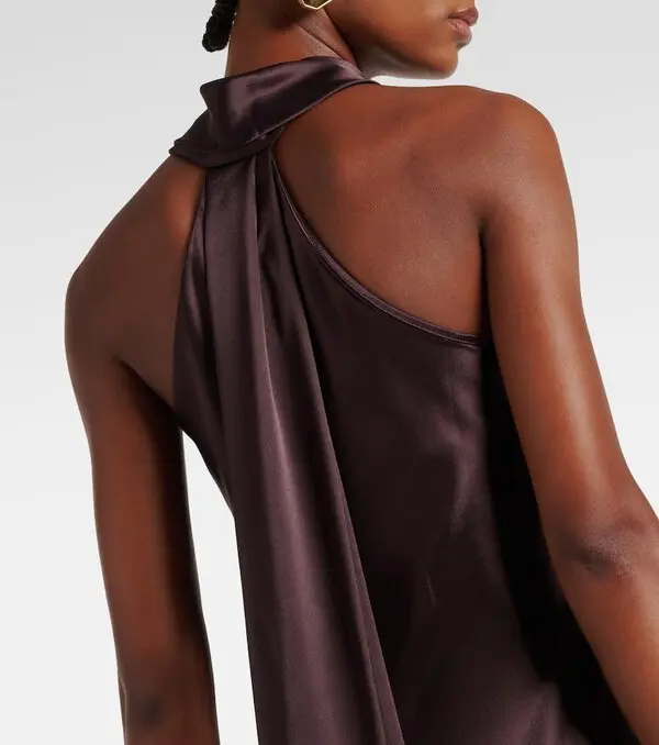 Galvan Pandora Halterneck Maxi Dress
