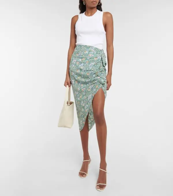 Veronica Beard Jordyn Cotton Tank Top - White