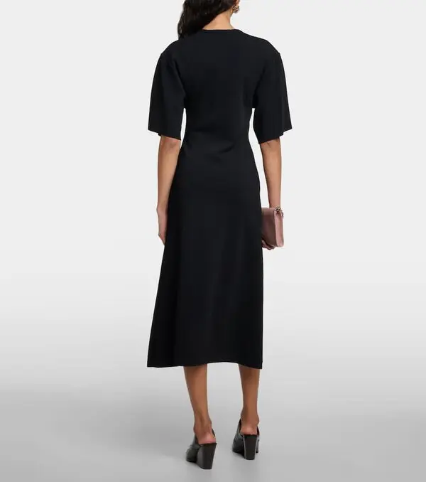 Stella McCartney Ruffled Midi Dress
