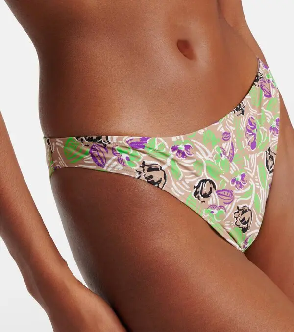 Tory Burch Floral Bikini Bottoms - Multicoloured