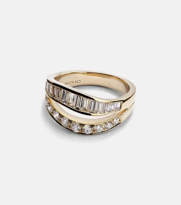 ANITA KO 18kt Yellow Diamond Ring - Gold