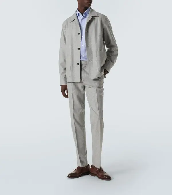 Zegna Alpe Wool Jacket