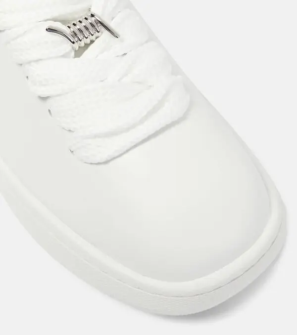 Burberry Box Leather Sneakers