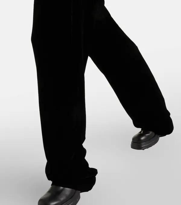 Rick Owens Dietrich Crepe Sweatpants