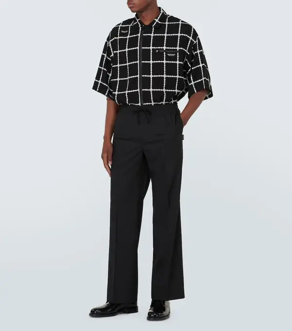 Undercover Mid-rise Straight Pants
