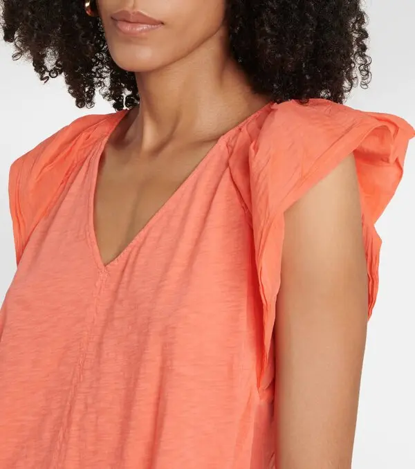 Velvet By Graham & Spencer Carly Cotton Top