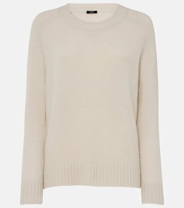JOSEPH Cashmere Sweater - White
