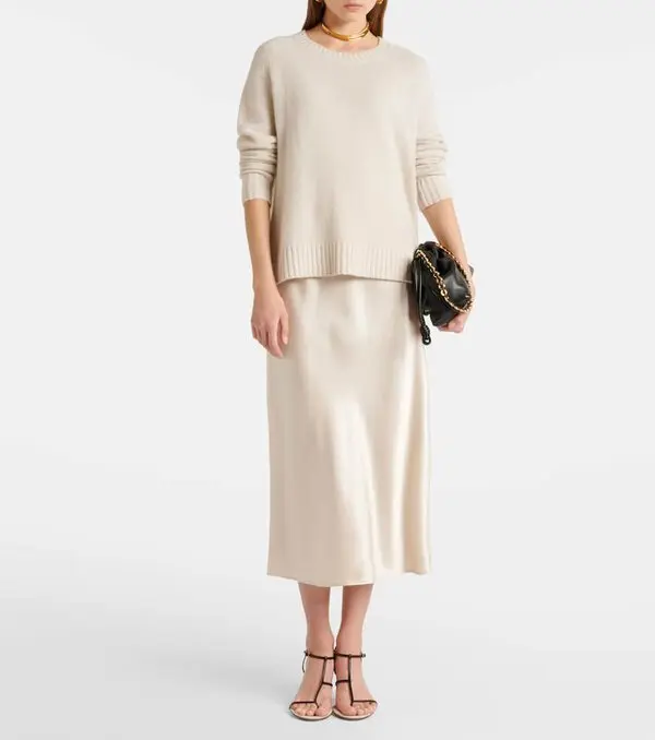 JOSEPH Cashmere Sweater - White
