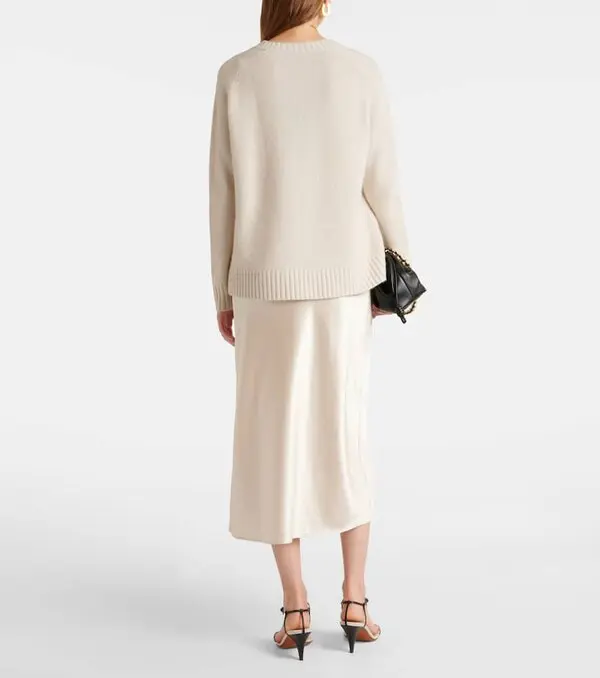 JOSEPH Cashmere Sweater - White