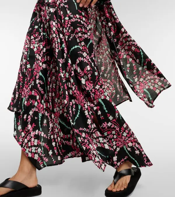 Poupette St Barth Erica Printed Robe