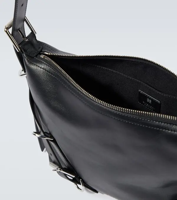 Givenchy Voyou Medium Leather Crossbody Bag