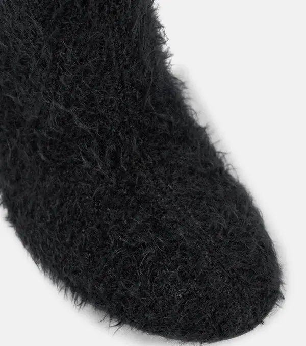 GIANVITO ROSSI 85 Knitted Bootie