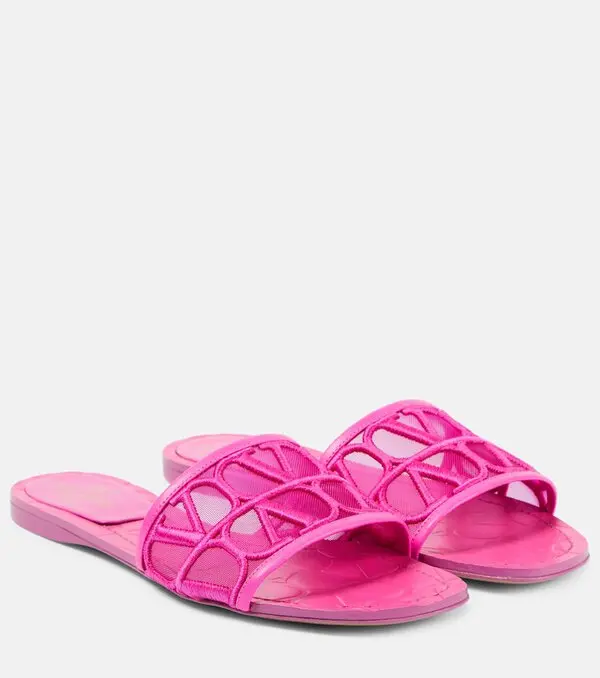 Valentino Garavani Toile Iconographe Sandals