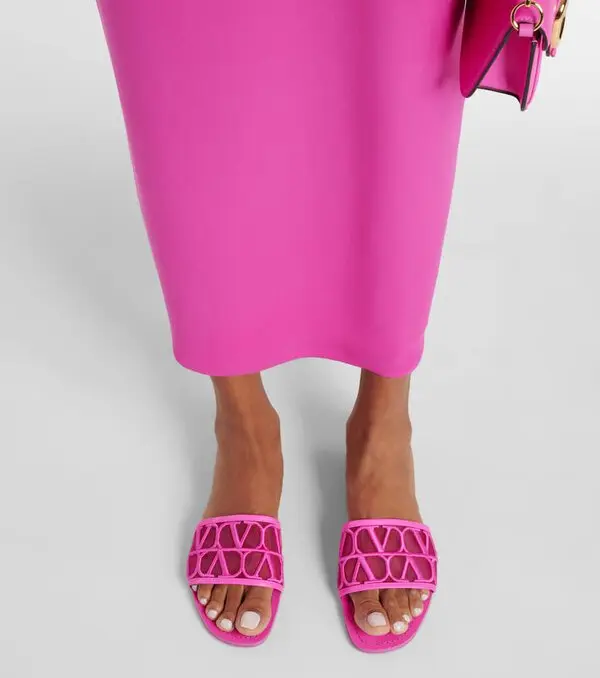 Valentino Garavani Toile Iconographe Sandals