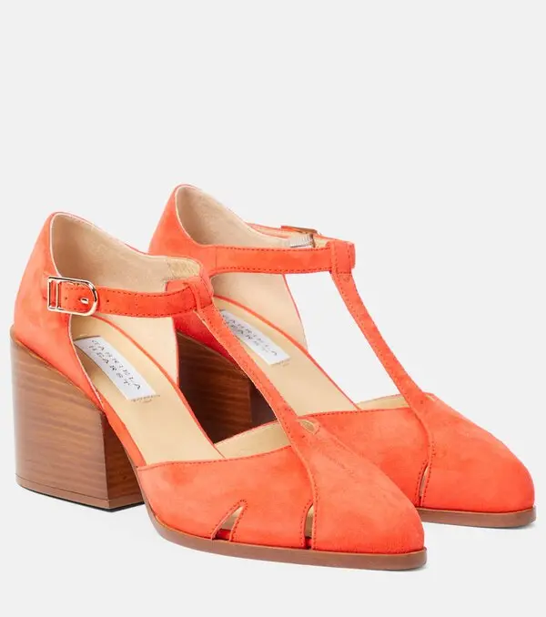 Gabriela Hearst Hawes Suede Pumps