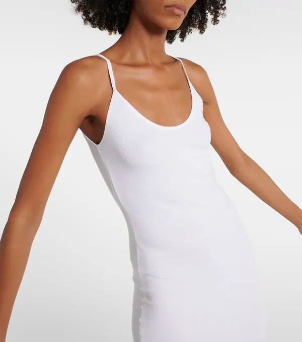 Khaite Leesel Jersey Slip Dress