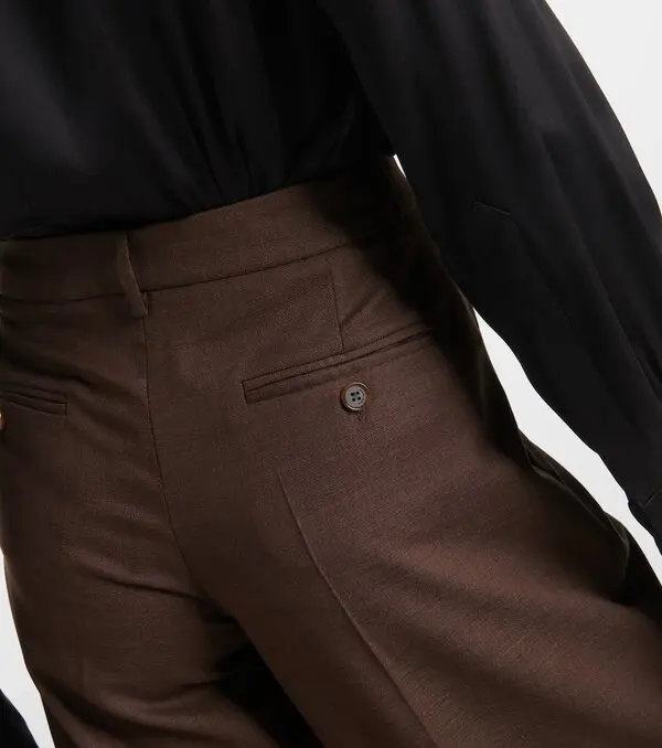 Magda Butrym Wool Wide-leg Pants