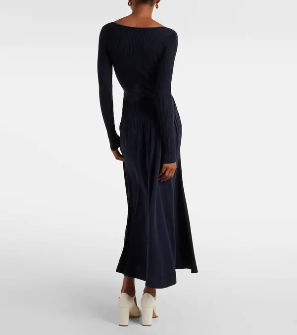 Gabriela Hearst Prior Maxi Dress - Blue