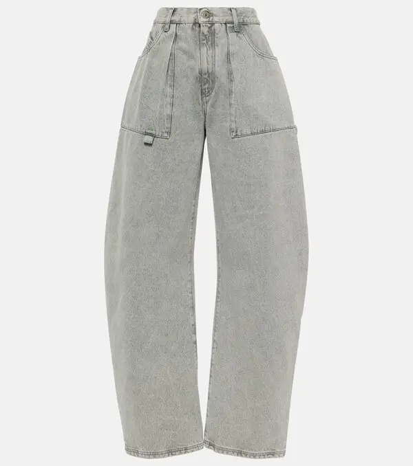 Attico Effie Barrel-leg Jeans