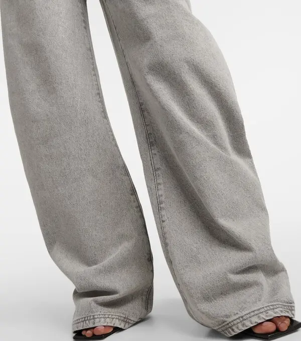 Attico Effie Barrel-leg Jeans