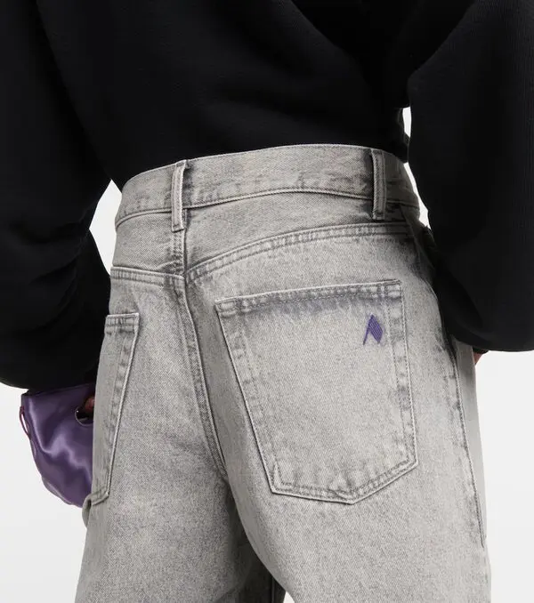 Attico Effie Barrel-leg Jeans