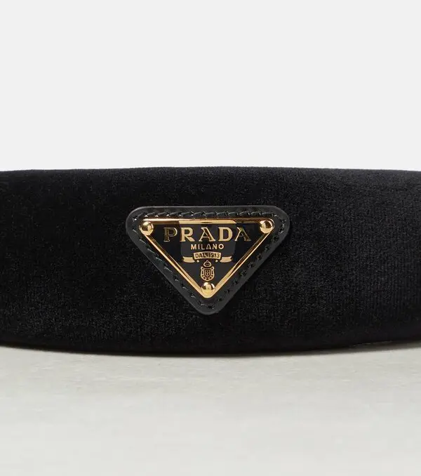 Prada Velvet Headband