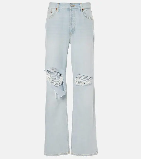 RE/DONE Loose Long Straight Jeans