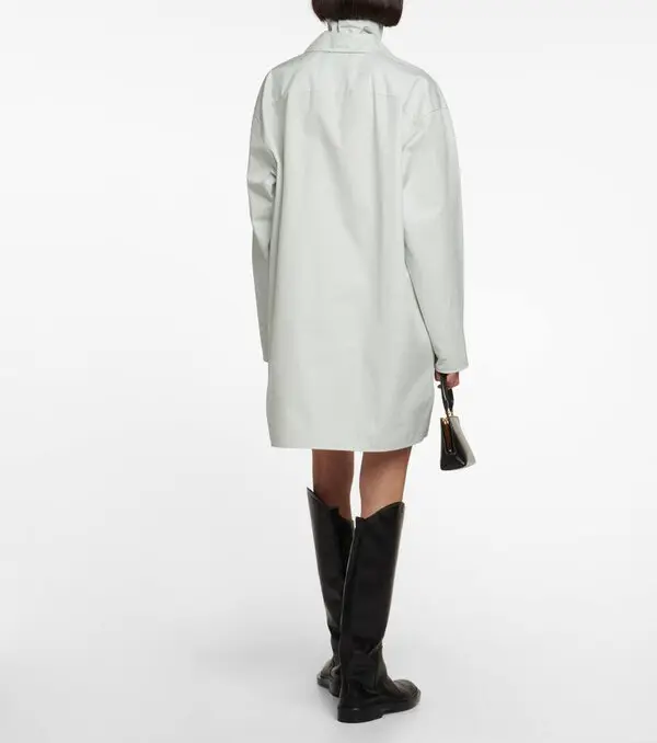 JIL SANDER V-neck Mini Dress